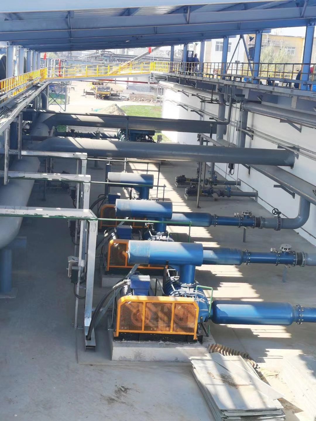 Roots Blower For Cement Plant Bangladesh RSR300C